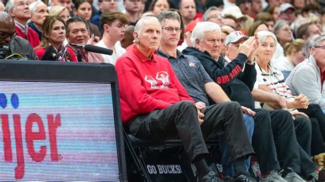 Ohio State Unveils Jerry Lucas Statue Outside Schottenstein Center