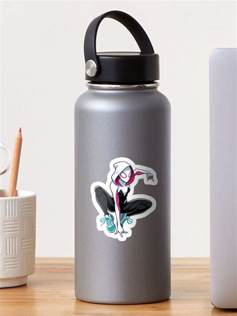 Spider Girl Gwen Sticker Sticker For Sale By Iibellaart Redbubble