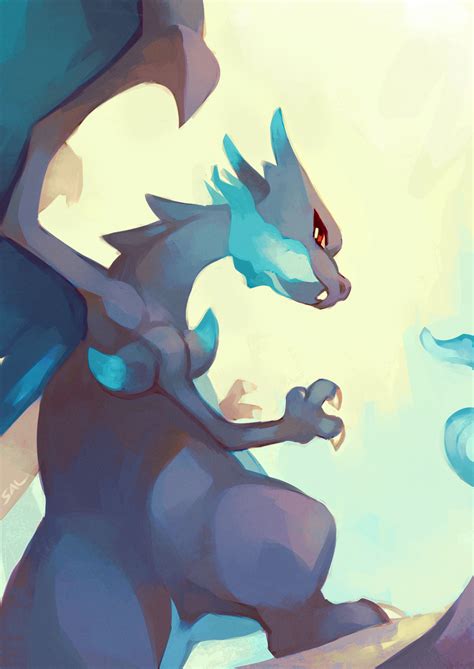 Charizard And Mega Charizard X Pokemon Drawn By Salanchu Danbooru