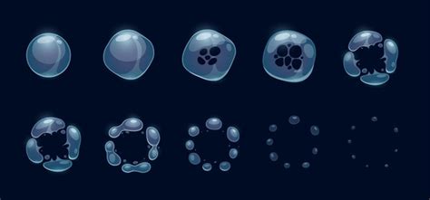 Animated Single Bubbles