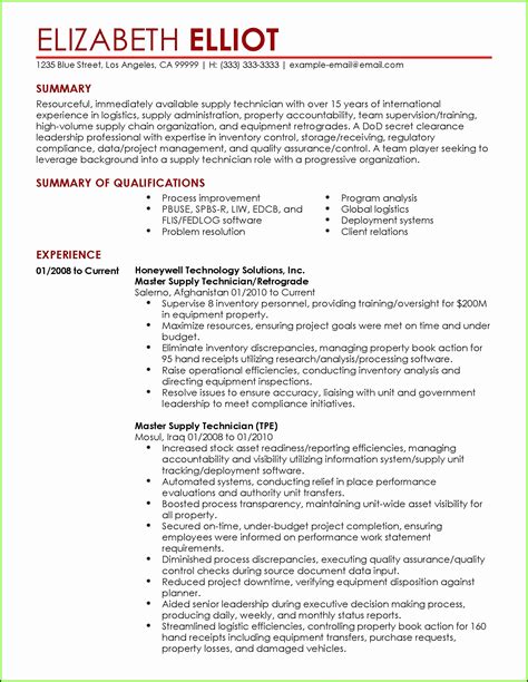 Free Sample Resume For Sterile Processing Technician Resume Resume