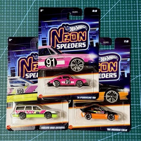 Hot Wheels Neon Speeders 2026 New Models Bundle Of 3 £19 95