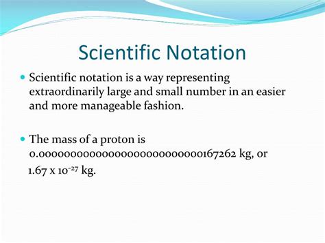 Ppt Chapter 2 Data Analysis Scientific Notation And Dimensional