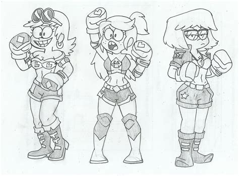Comm By Rogelis Loud Boxing Leni Linka Lori By Gadgetboy197 On