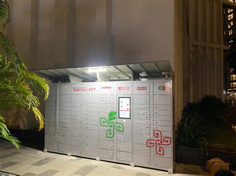 Smartbox Tủ Giao Nhận Gửi Hàng Thông Minh Smart Locker