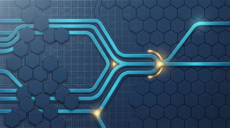 Free Geometric Flow Network Image Geometric Pattern Abstract