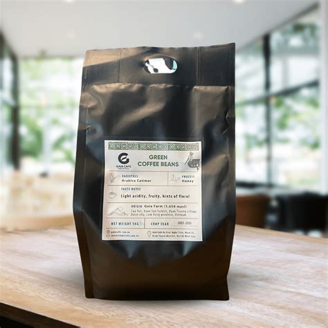 Set Sample 3 LoẠi CÀ PhÊ NhÂn Xanh Arabica CẦu ĐẤt TỪ Gaia Farm DÀnh Cho NhÀ Rang Gaia Cafe