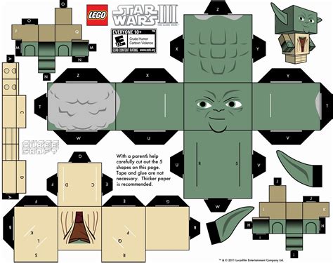 Printable Cubee Papercraft Printable Papercrafts Printable Papercrafts