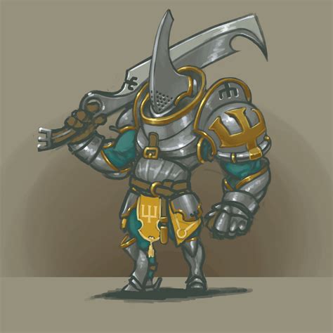 Scarb Knight Sketched This One During The Holidays And I Thought It Might Look Cool As A 3d