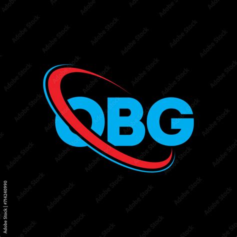 Obg Logo Obg Letter Obg Letter Logo Design Intitials Obg Logo Linked With Circle And