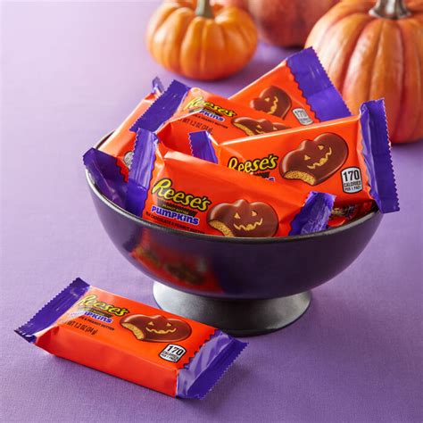 Reeses Milk Chocolate Peanut Butter Pumpkins Halloween Candy Packs 12 Oz 36 Count
