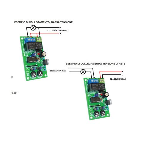 Kit Timer Universale 1 Secondo 60 Ore Con Temporizzazioni Pulse Pause Loop