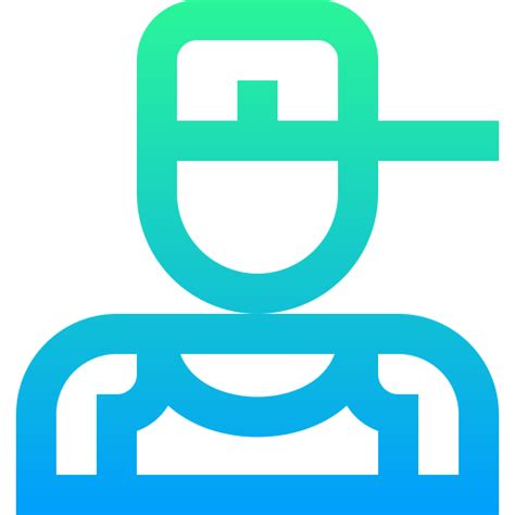 Rapper Super Basic Straight Gradient Icon Rapper Super Basic Straight Gradient Icon