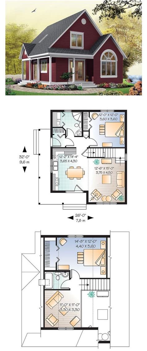 Cozy Cottage House Floor Plans