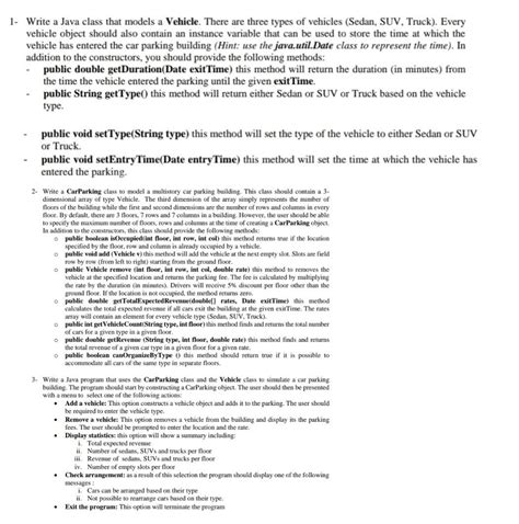 Solved Java Program For 1 And 2 Steps Please Add