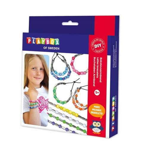 Set Confectionare Bratari Cu Litere Playbox Varsta 5 Emagro