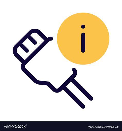 Specifications And Usage Guidelines For Usb Cable Vector Image