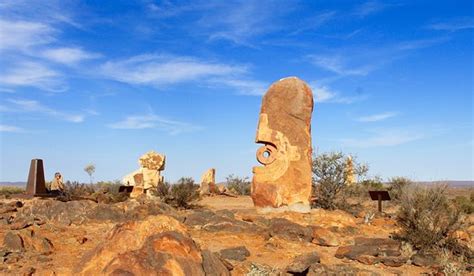 Special At Sunset The Broken Hill Sculptures And Living Desert