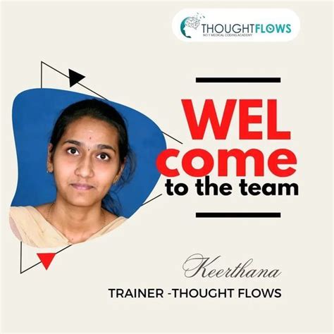 Madhu Sudhanan On Linkedin Newteammembers Thoughtflowsacademy Welcomeaboard Togetherweachieve