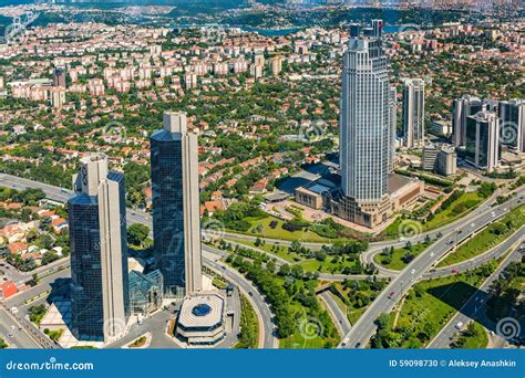 Zincirlikuyu District In Istanbul Editorial Image Image Of