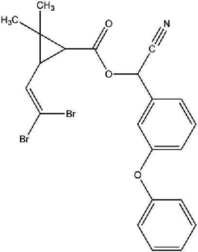 Chemical Structure Of Deltamethrin Download Scientific Diagram