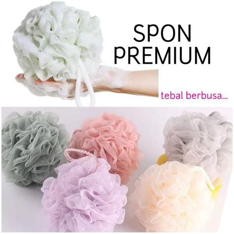 Jual Sponge Spon Mandi Spons Mandi Jaring Mandi Bunga Jaring Mandi Kecil Sedang