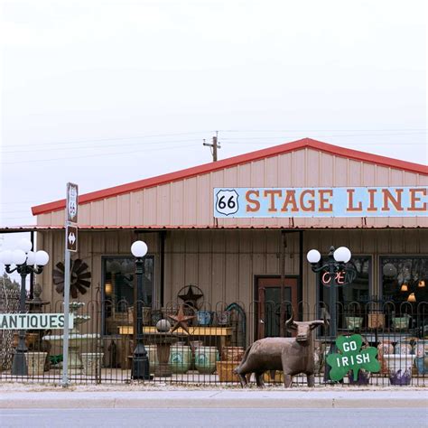 Shamrock Texas Route 66 City Bordering Oklahoma Christobel Travel