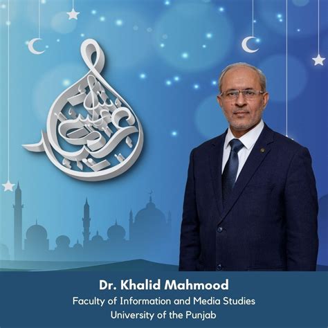 Prof Dr Khalid Mahmood Posted On Linkedin