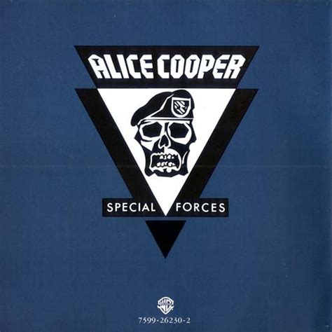 Car Tula Interior Frontal De Alice Cooper Special Forces Portada