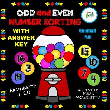 Even And Odd Number Sorting Activity And Worksheets By EALEE TpT