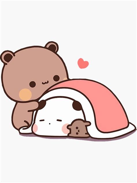 Bubu Love Dudu Sticker For Sale By Blingdotss Redbubble