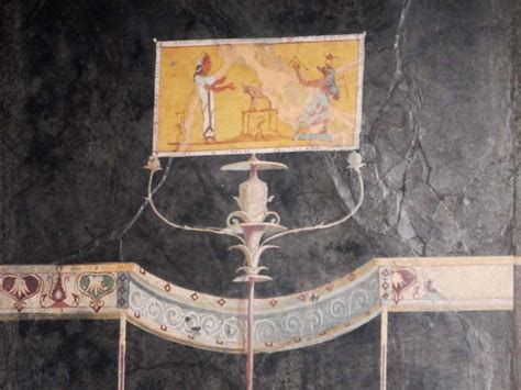 Villa Of Agrippa Postumus Boscotrecase January 2018 Room 15 Detail From West End Of North