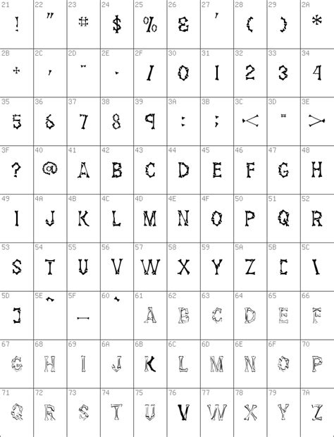 Download Free Dem Bones Regular Font Dem Bonesttf