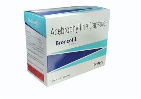 Broncofil Acebrophylline Capsules At Rs 460 Box In Nagpur Id