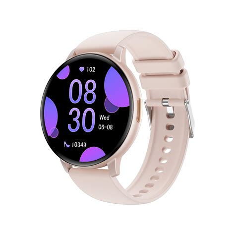 Pink Resin Smart Watch 3250158 Rvlri