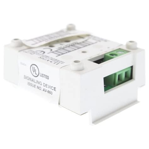 Edwards Est Siga Ct1 Addressable Single Input Module