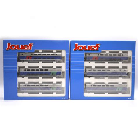 Lot 303 Two Jouef Ho Model Railways Set Ref Hj4017