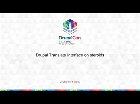 Free Video Drupal Translate Interface On Steroids Optimizing