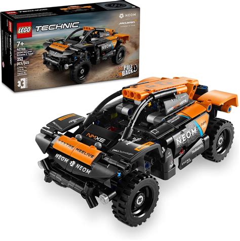 Lego Technic Neom Mclaren Extreme E Race Car Off Road Pull Back Car Toy For Action Vehicle Role