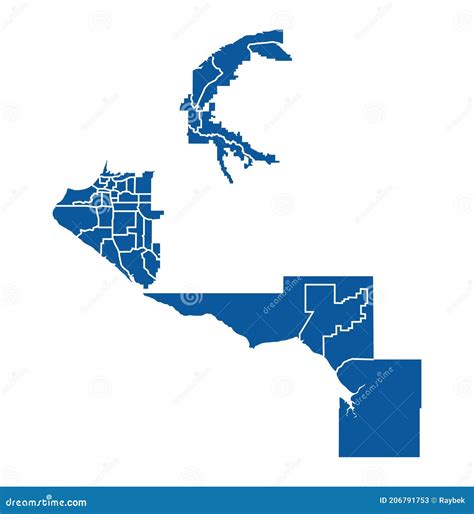 Map Of Anchorage City Stock Illustration Illustration Of Plan 206791753