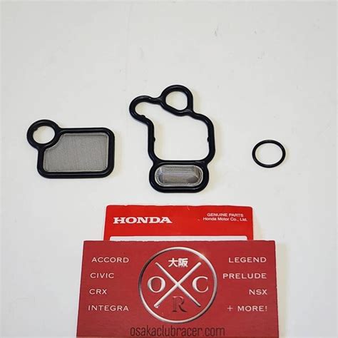 Genuine Oem Honda Vtec Solenoid And Spool Valve Filter Gasket Screen Set