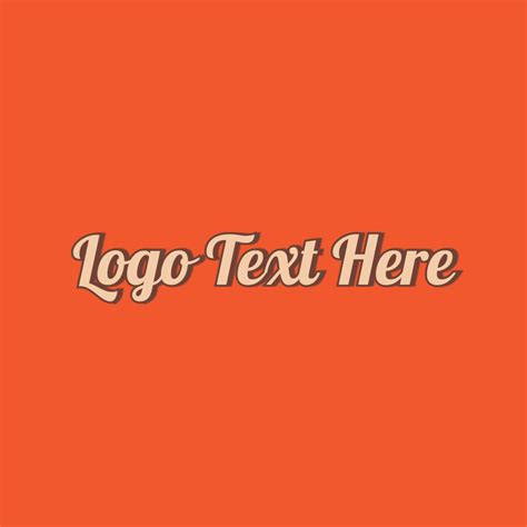 Vintage Retro Pop Logo Brandcrowd Logo Maker