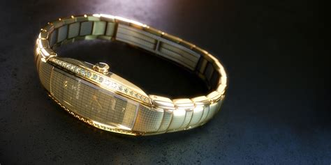 Womens Wrist Watch Romanson Giselle 3d Model 12 Max Fbx Obj Free3d