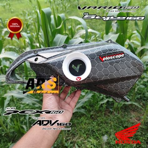 Veloscope Carbon Wtp Hexagonal Motif Pcx 160 Adv Vario Stylo 160