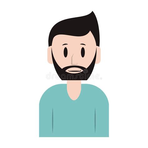 Person Upper Body Cartoon Stock Vector Illustration Of Model 146844336