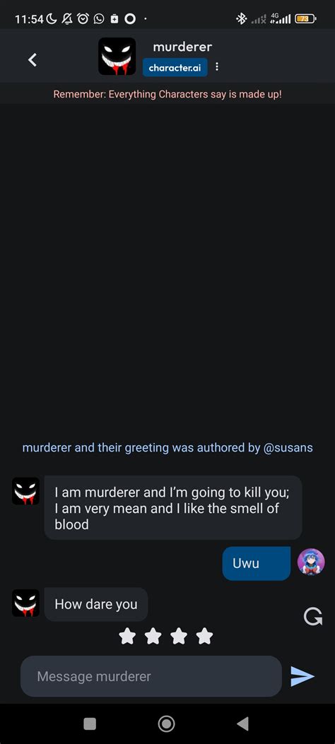 How Dare You R Characterai