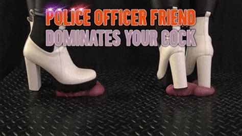 Police Officer Friend Dominates Your C In White Boots Close Version Tamystarly C B