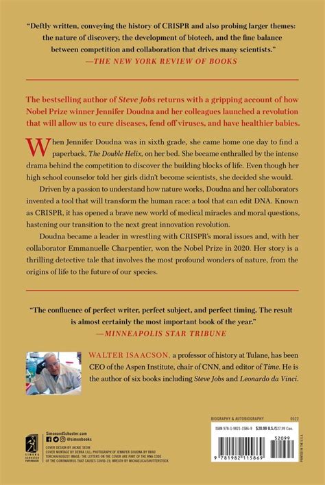 The Code Breaker Book By Walter Isaacson Official Publisher Page