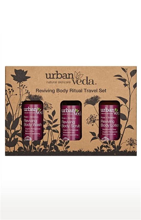 Urban Veda Reviving Body Ritual Travel Set