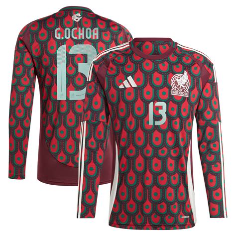 Guillermo Ochoa Mexico National Team Adidas 2024 Home Replica Player